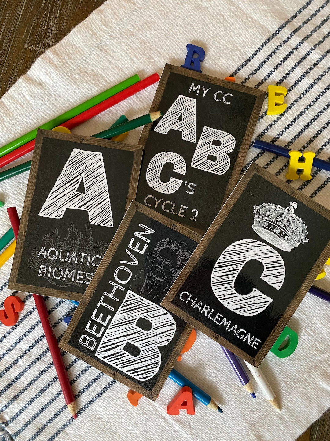 My CC Abc's Cycle 2 Cards - Etsy