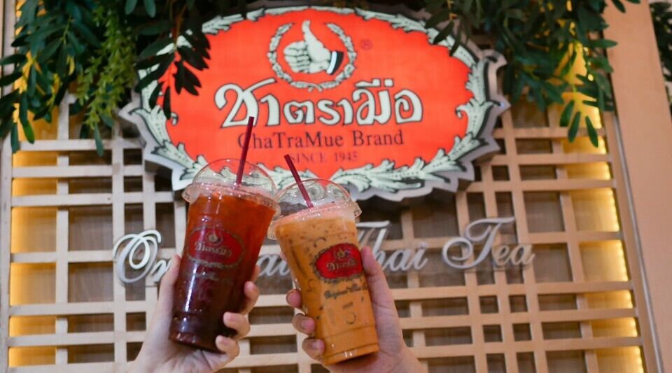 Original Thai Tea 100% Chatramue Instant Powder 3 in 1 500g, Thai Tea ...