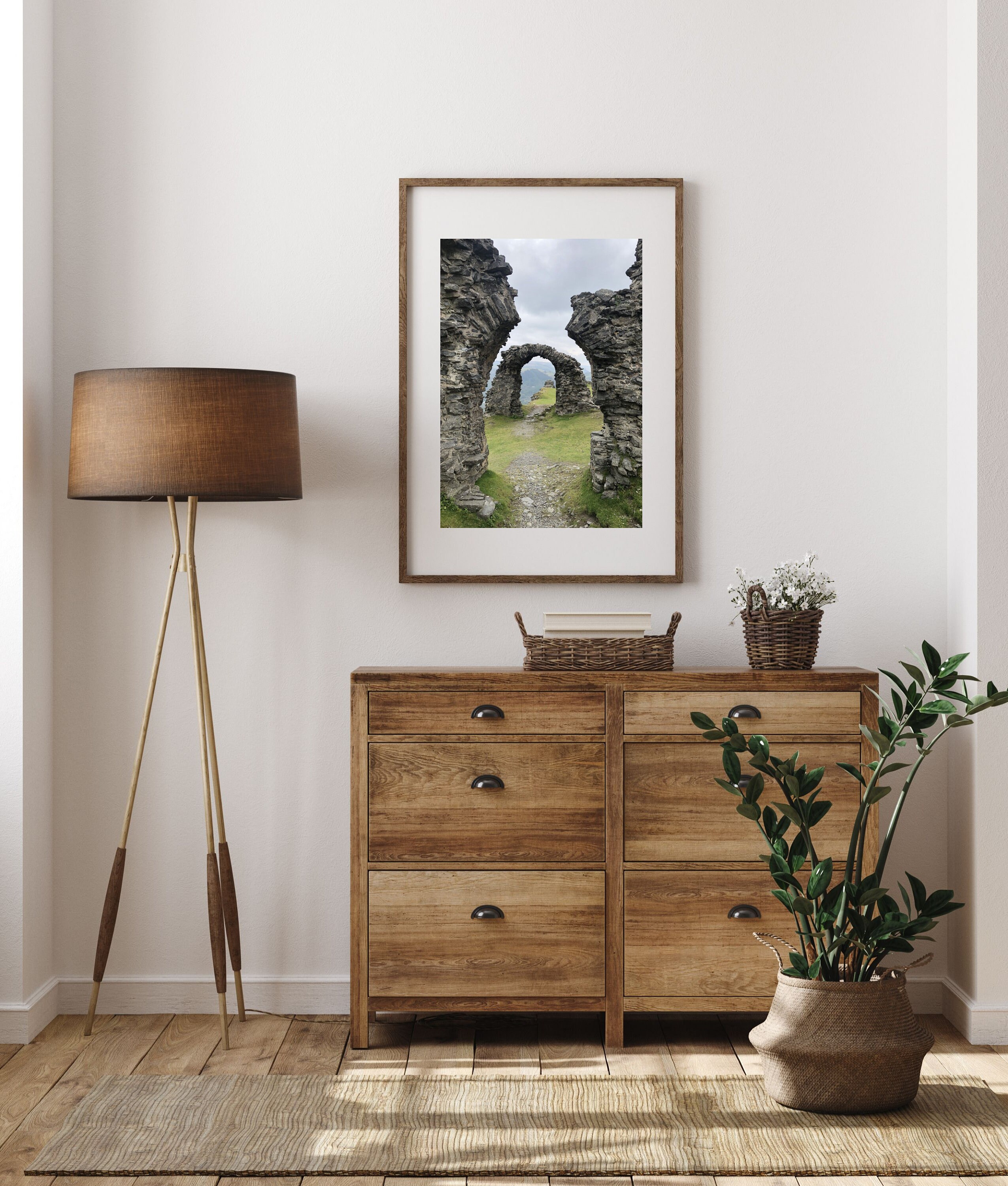 Castell Dinas Bran, Llangollen, North Wales Instant Print of Original ...