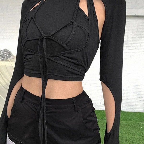 Rave Crop Top - Etsy