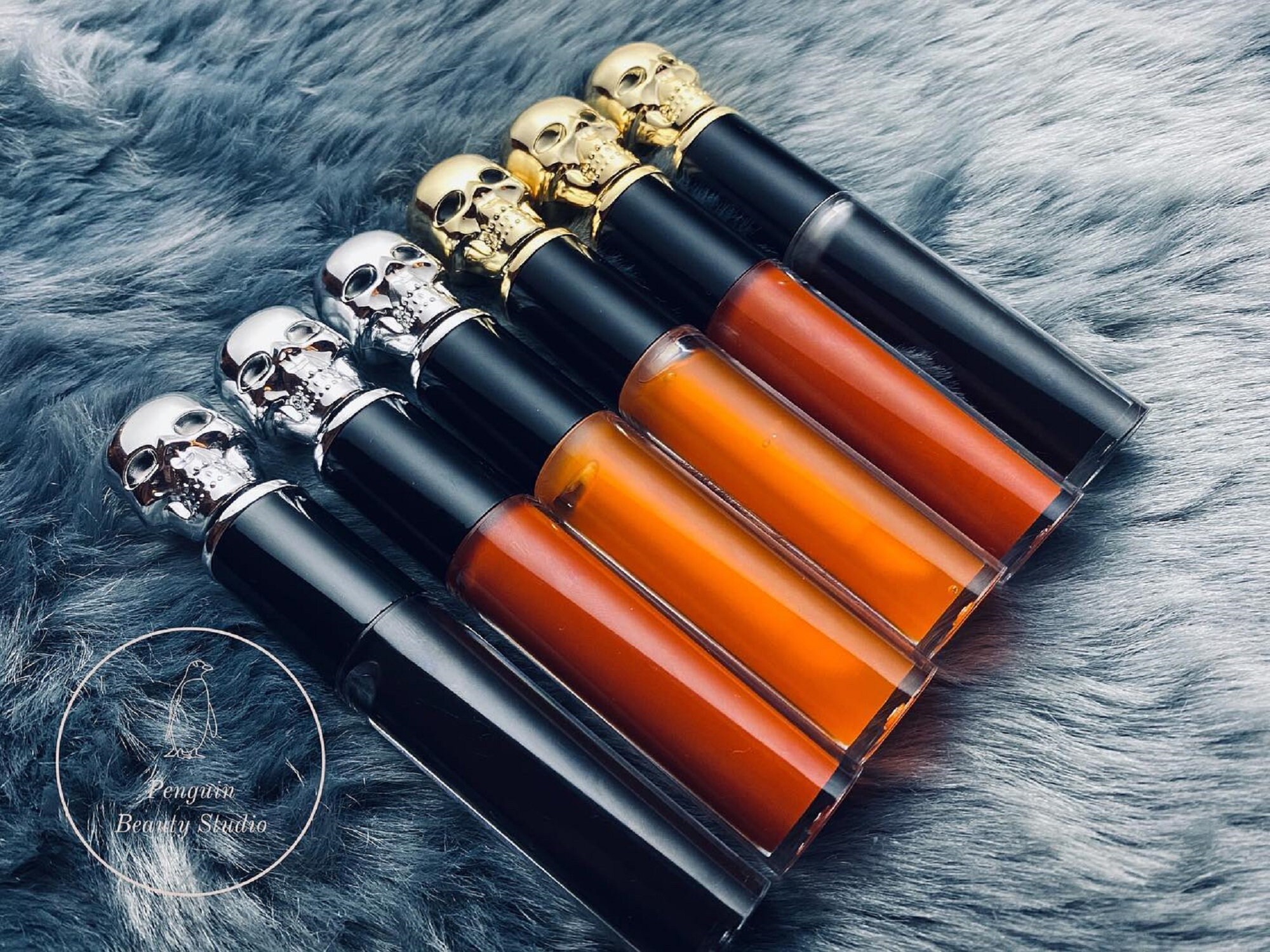 LIMITED EDITION Halloween Skull Lip Gloss Bundle /vegan, Cruelty-free ...