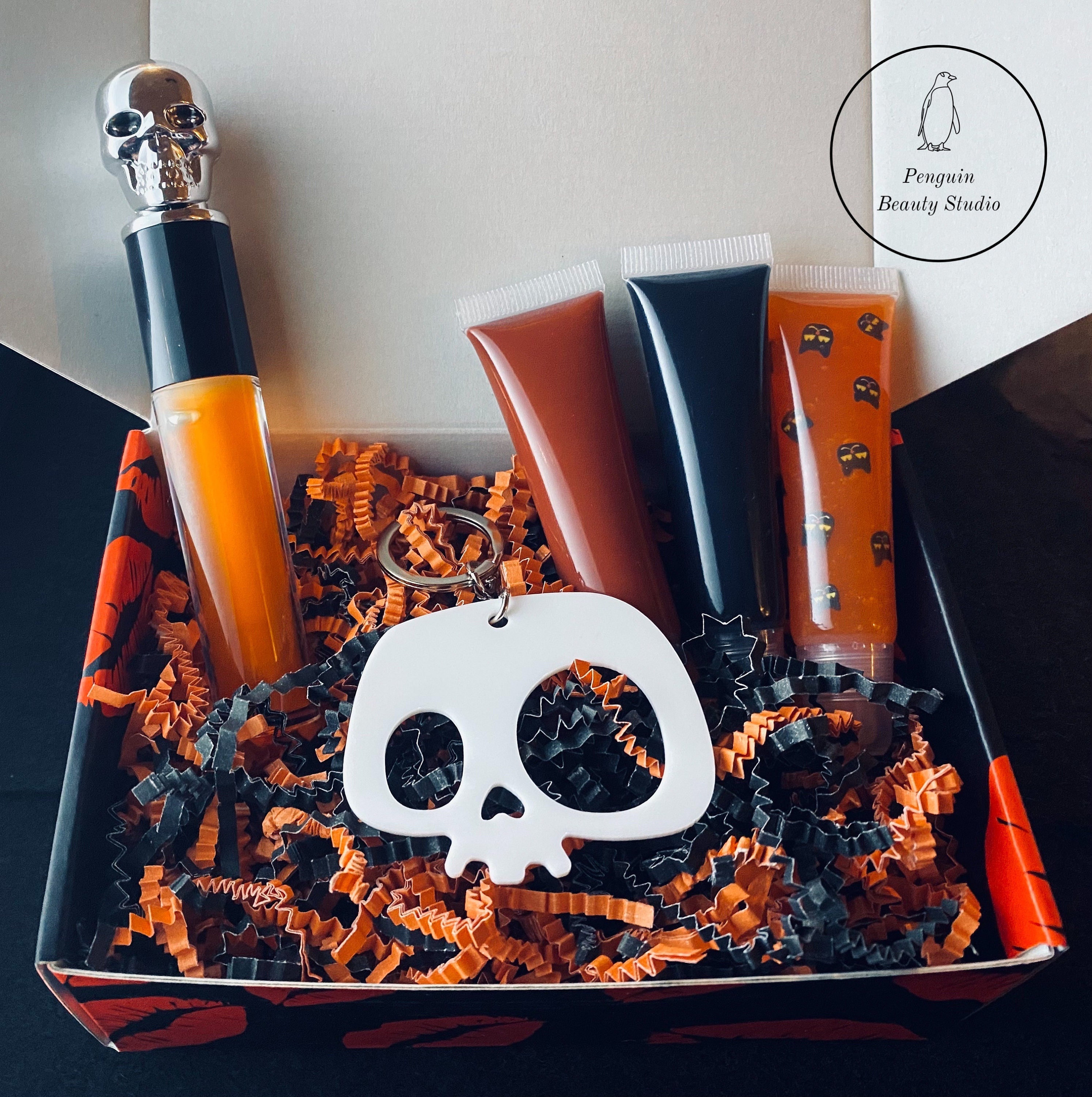 LIMITED EDITION Halloween Skull Lip Gloss Bundle /vegan, Cruelty-free ...