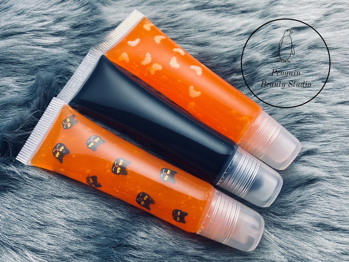 LIMITED EDITION Halloween Skull Lip Gloss Bundle /vegan, Cruelty-free ...