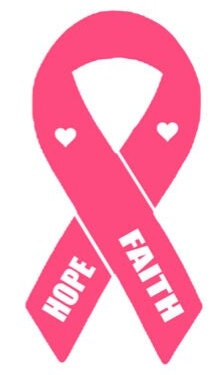 Pink Ribbon - Vinyl Decal - Breast Cancer Awareness - Etsy
