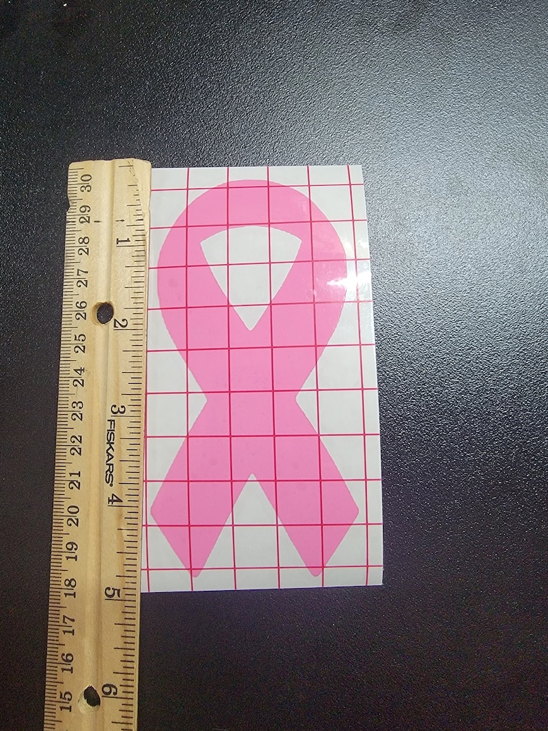 Pink Ribbon - Vinyl Decal - Breast Cancer Awareness - Etsy