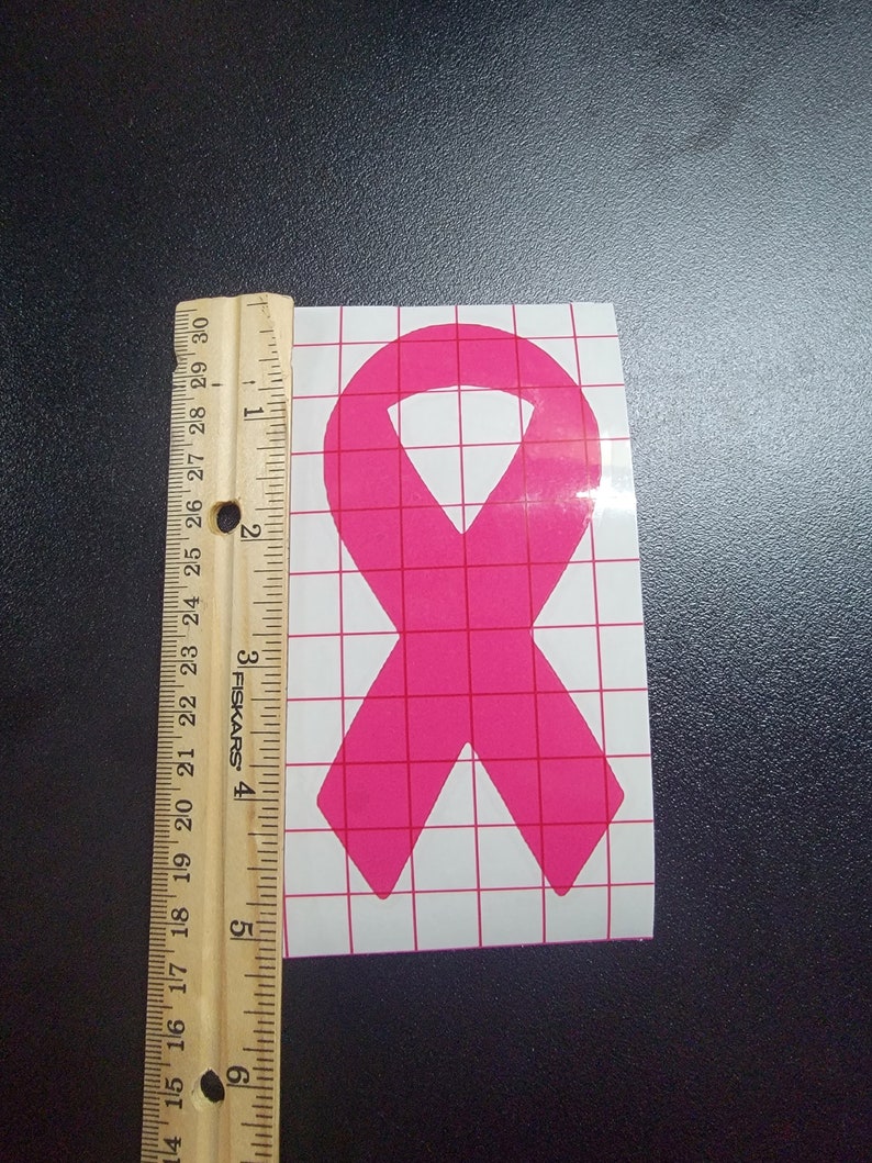 Pink Ribbon - Vinyl Decal - Breast Cancer Awareness - Etsy
