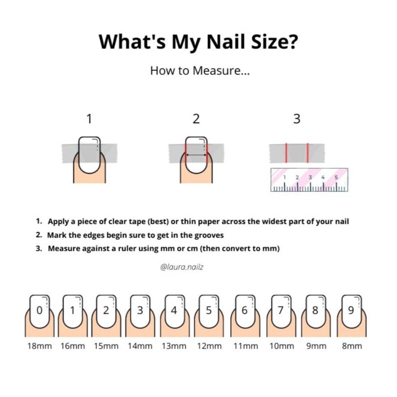 Evil Eye Press on Nails | Evil Eye Nails | Protect Nails | Medium ...