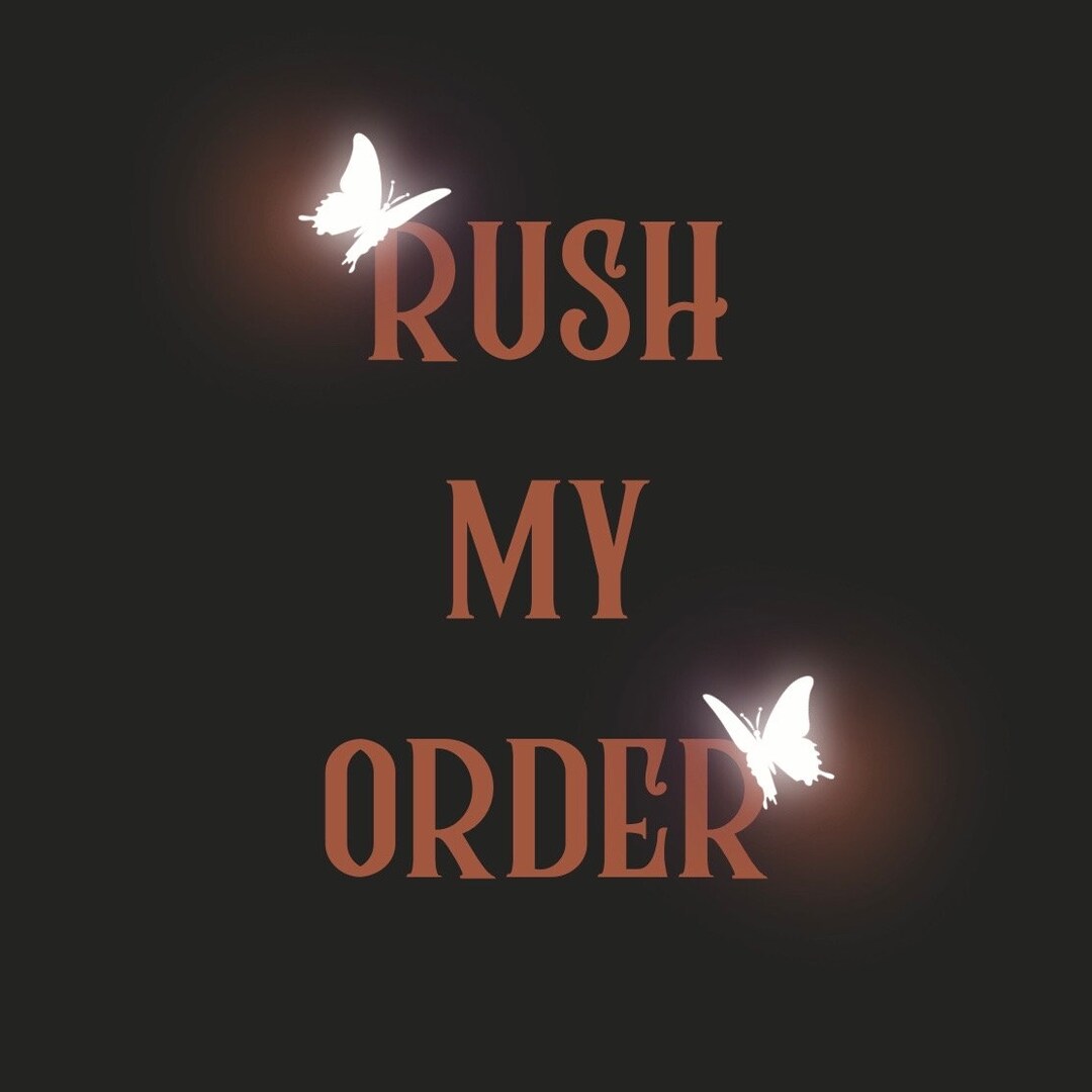 RUSH MY ORDER! - Etsy