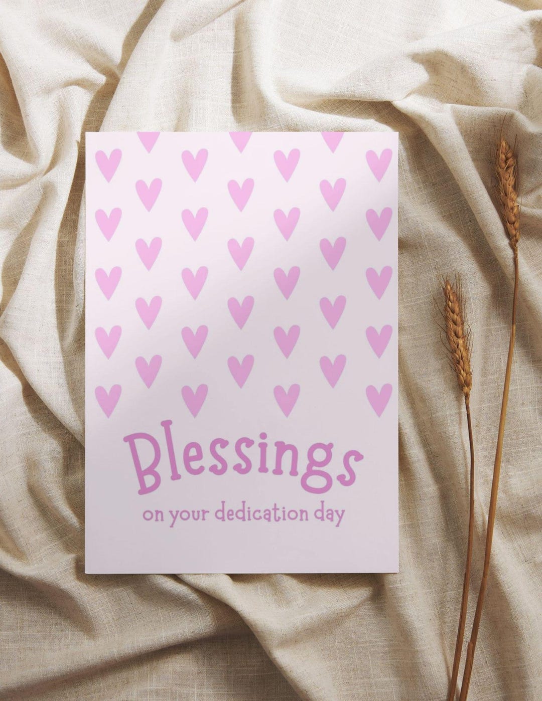 Child Dedication Card, Digital Card, Christening Cards, Cute Child ...