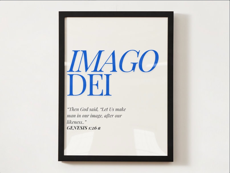 Printable Art, Imago Dei, Bible Verse Art, Christian Wall Art, Imago ...