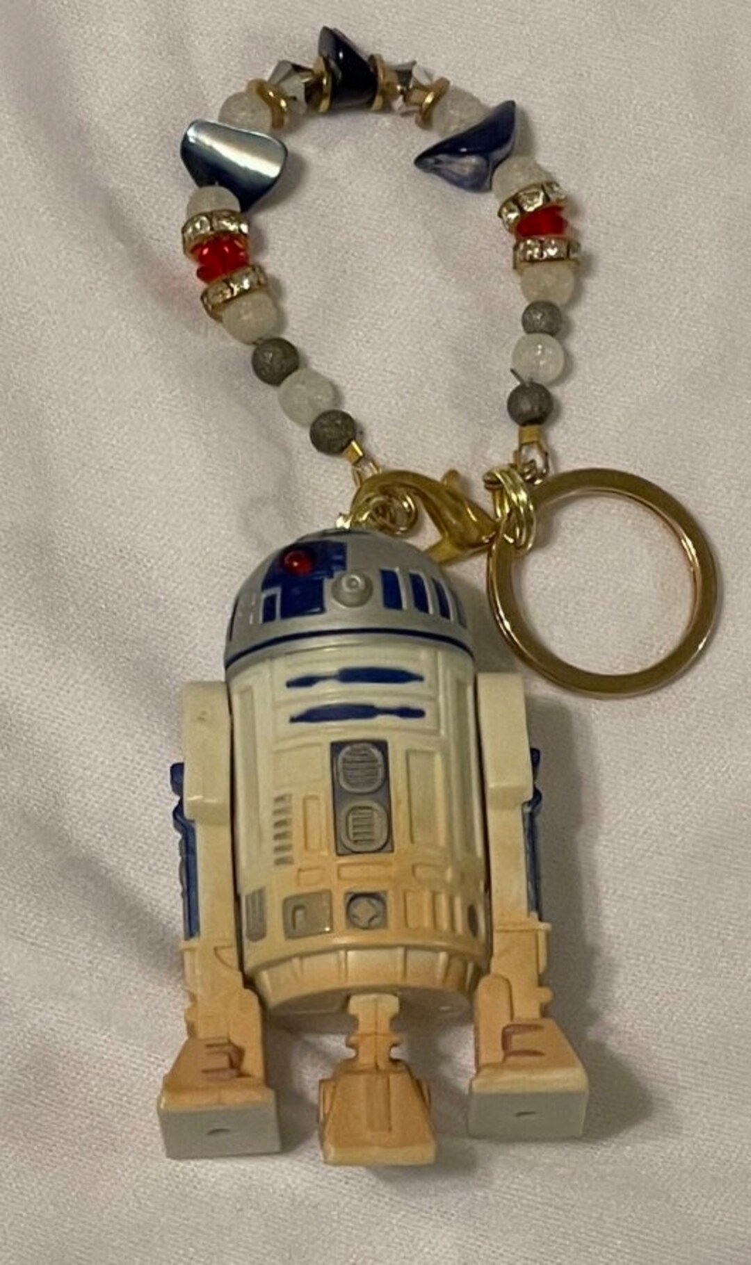 Custom Handmade Star Wars Inspired R2-D2 W/sounds & Lights Beaded ...