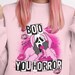 Boo You Horror Halloween Sweatshirt Ghost Calling Sweater - Etsy