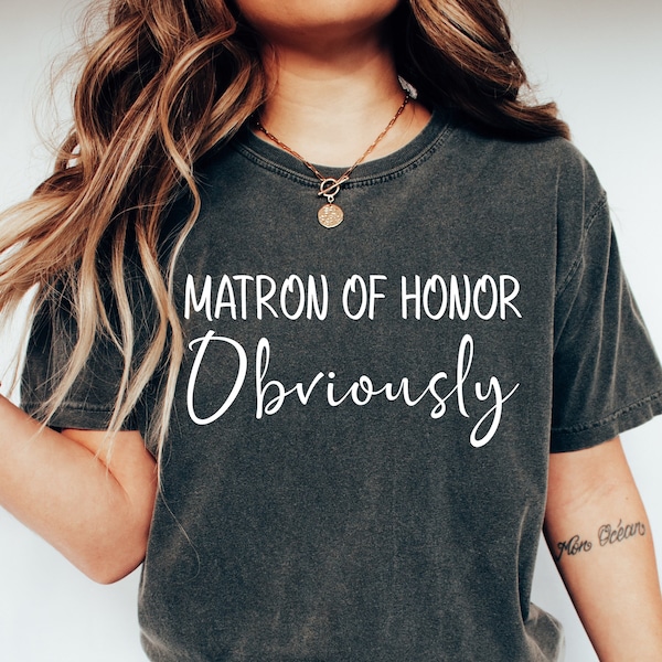 Matron of Honor Gift - Etsy