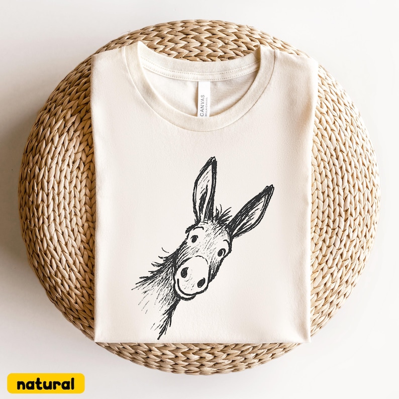Funny Donkey Face Shirt, Donkey Gifts, Donkey Shirt, Mule Shirt, Pet ...