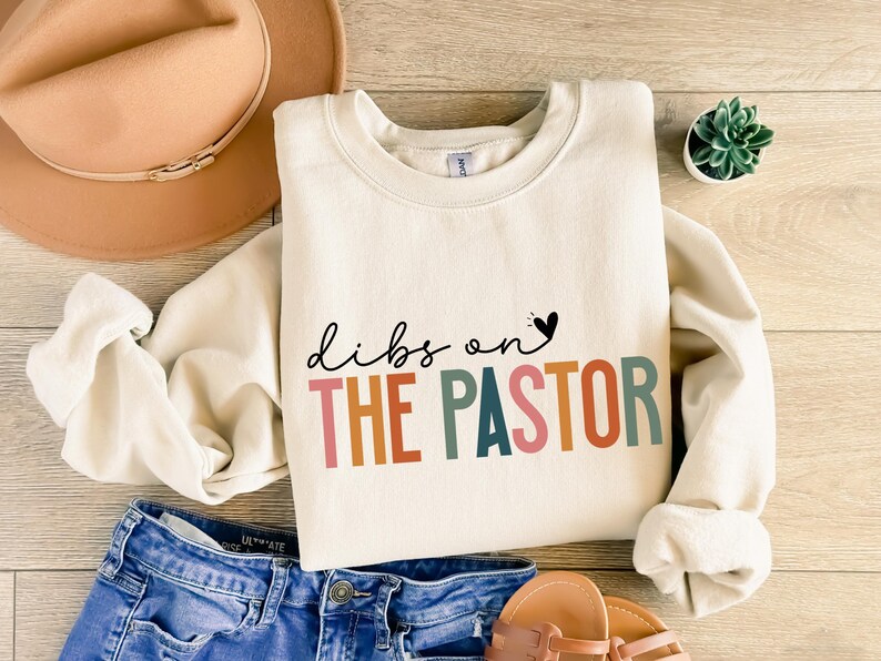 Dibs on the Pastor Sweatshirt, Pastors Wife Hoodie, Pastors Wife Gift ...