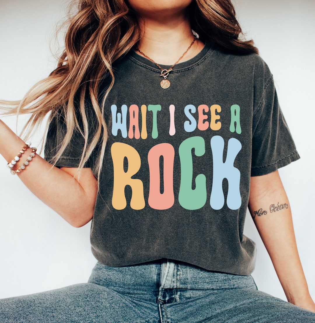 Geology T-shirt, Geology Gift Tee, Funny Geology T-shirt, Wait I See A ...
