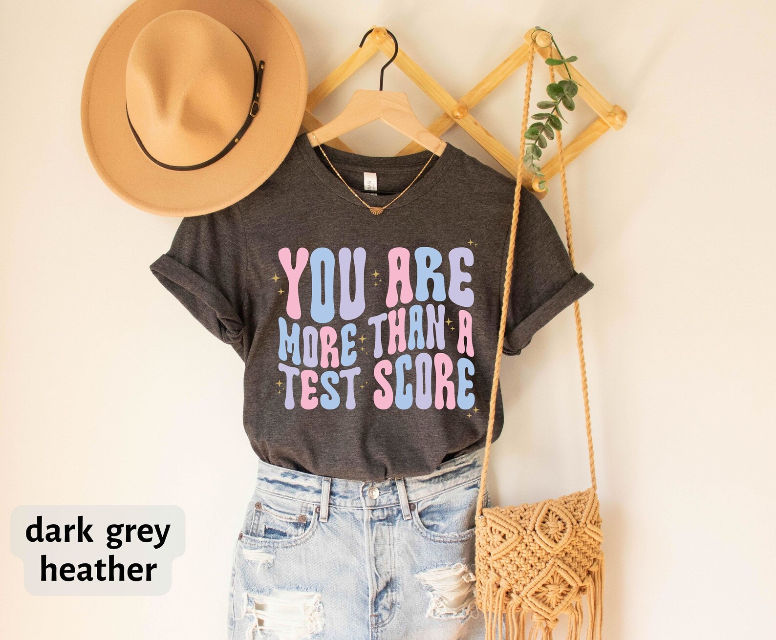 You Are More Than Test Score T-shirt, Teacher School Exam Testing Day ...