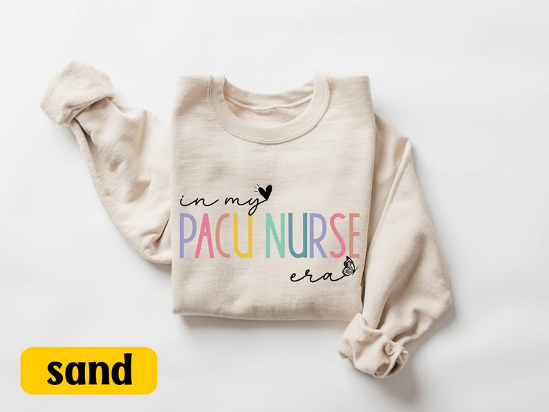 In My PACU Nurse Era Sweatshirt, Pacu Nurse Gift, PACU Nurse, RN ...