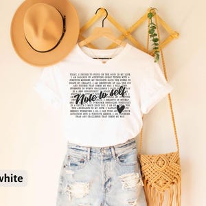 Note to Self T-shirt, Motivational Shirt, Mental Health Awareness Shirt ...