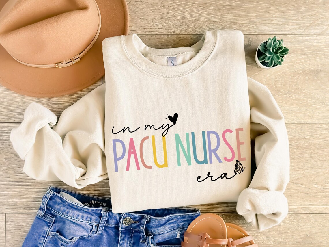 In My PACU Nurse Era Sweatshirt, Pacu Nurse Gift, PACU Nurse, RN ...