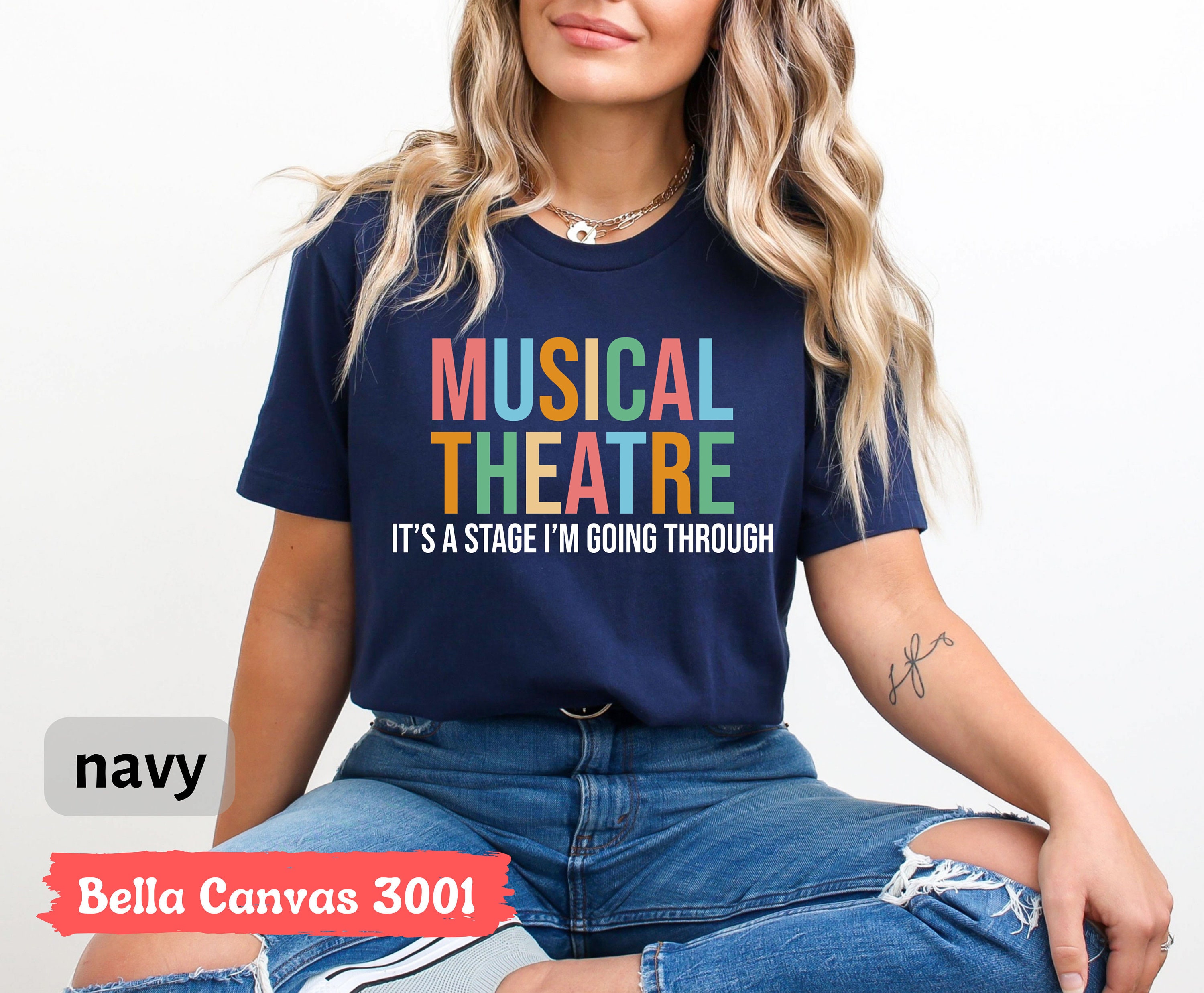 Musical Theatre Shirt, Theatre T-shirt, Drama Acting Shirt, Stage Play ...