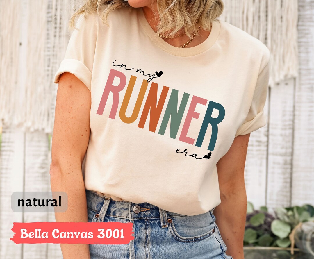 In My Runner Era T-shirt, Funny Runner Tee, Funny Marathon Athlete Gift ...