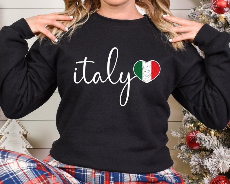 Italy Sweatshirt, Italy Family Trip, Love Italy Retro Gift, Italy ...
