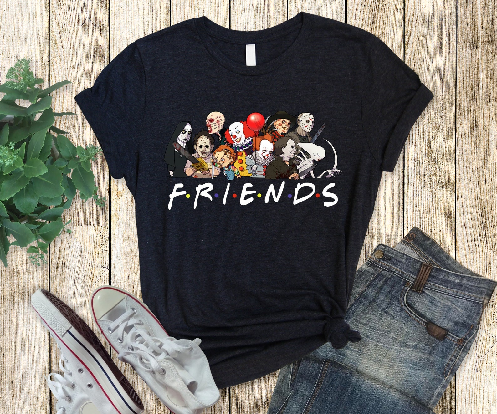 Friends Horror Movie Nightmares Halloween T-shirt Horror - Etsy