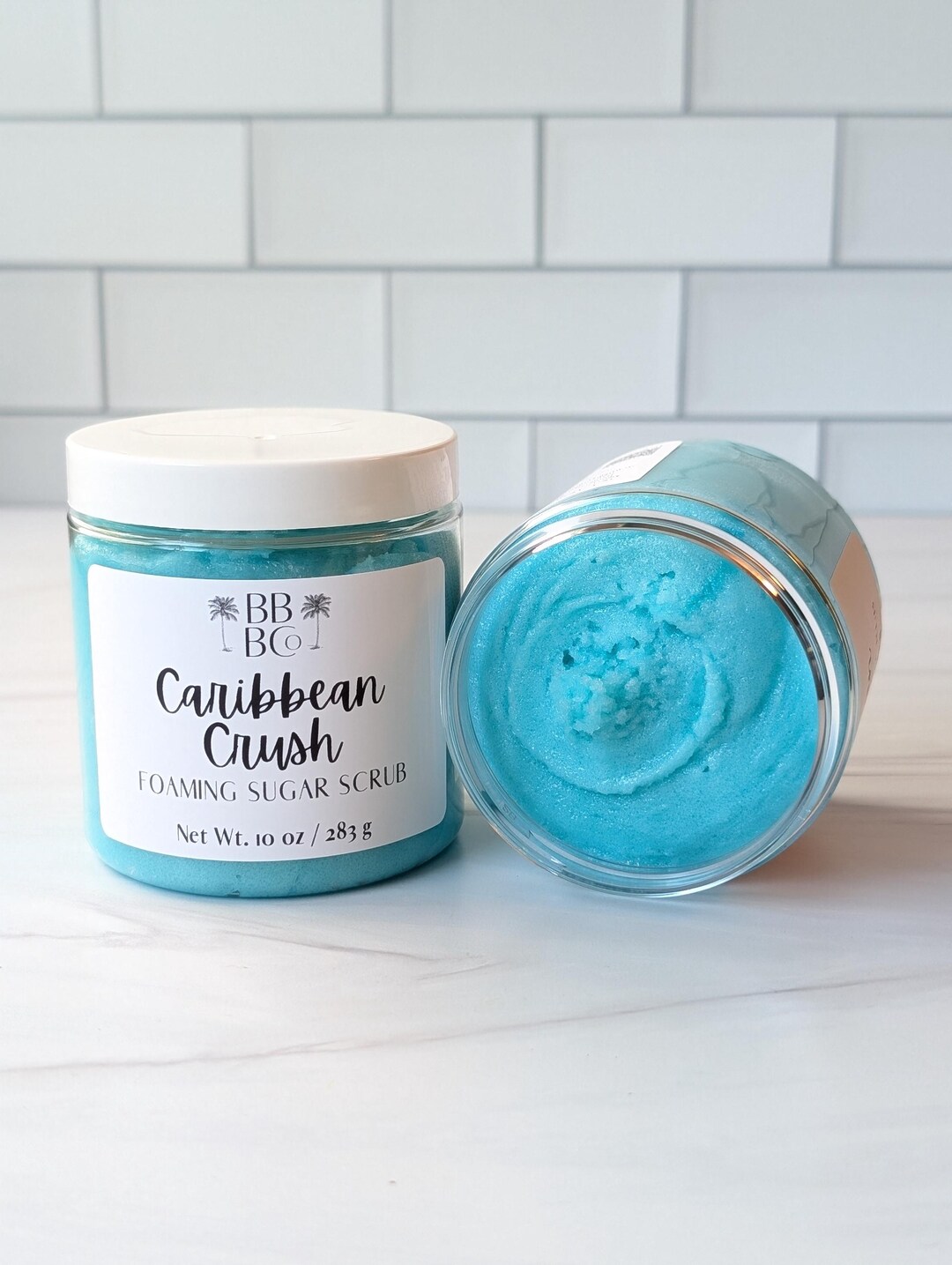 Caribbean Crush Foaming Sugar Scrub, Body Polish, Sugar Whipped Soap ...