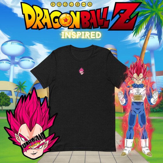 Vegeta Slice T-shirt - Etsy