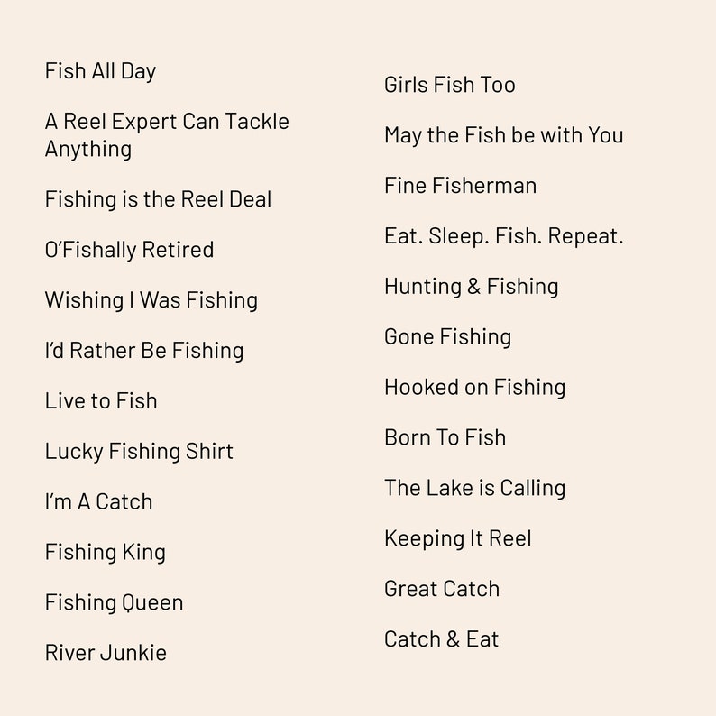 Fishing SVG PNG Files, Digital Download, Words, Funny Sayings, Fun ...