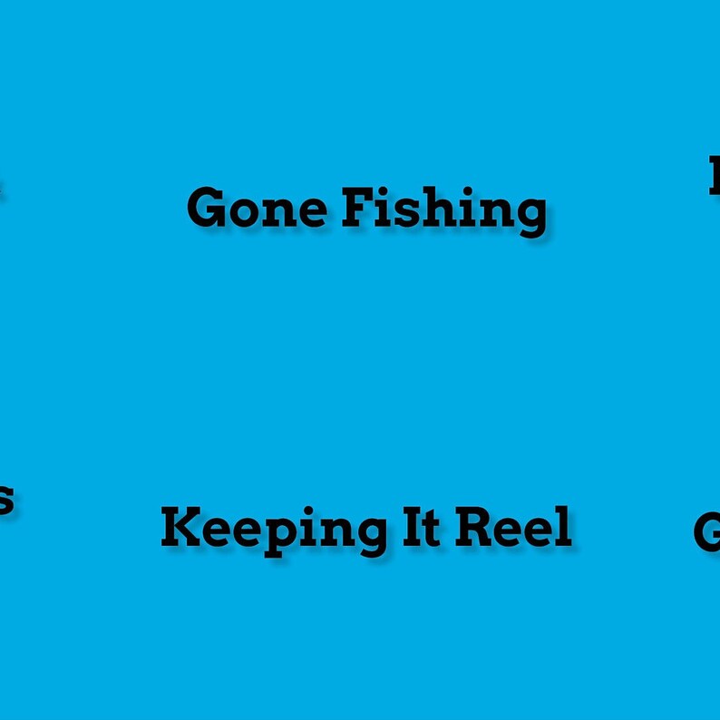 Fishing SVG PNG Files, Digital Download, Words, Funny Sayings, Fun ...