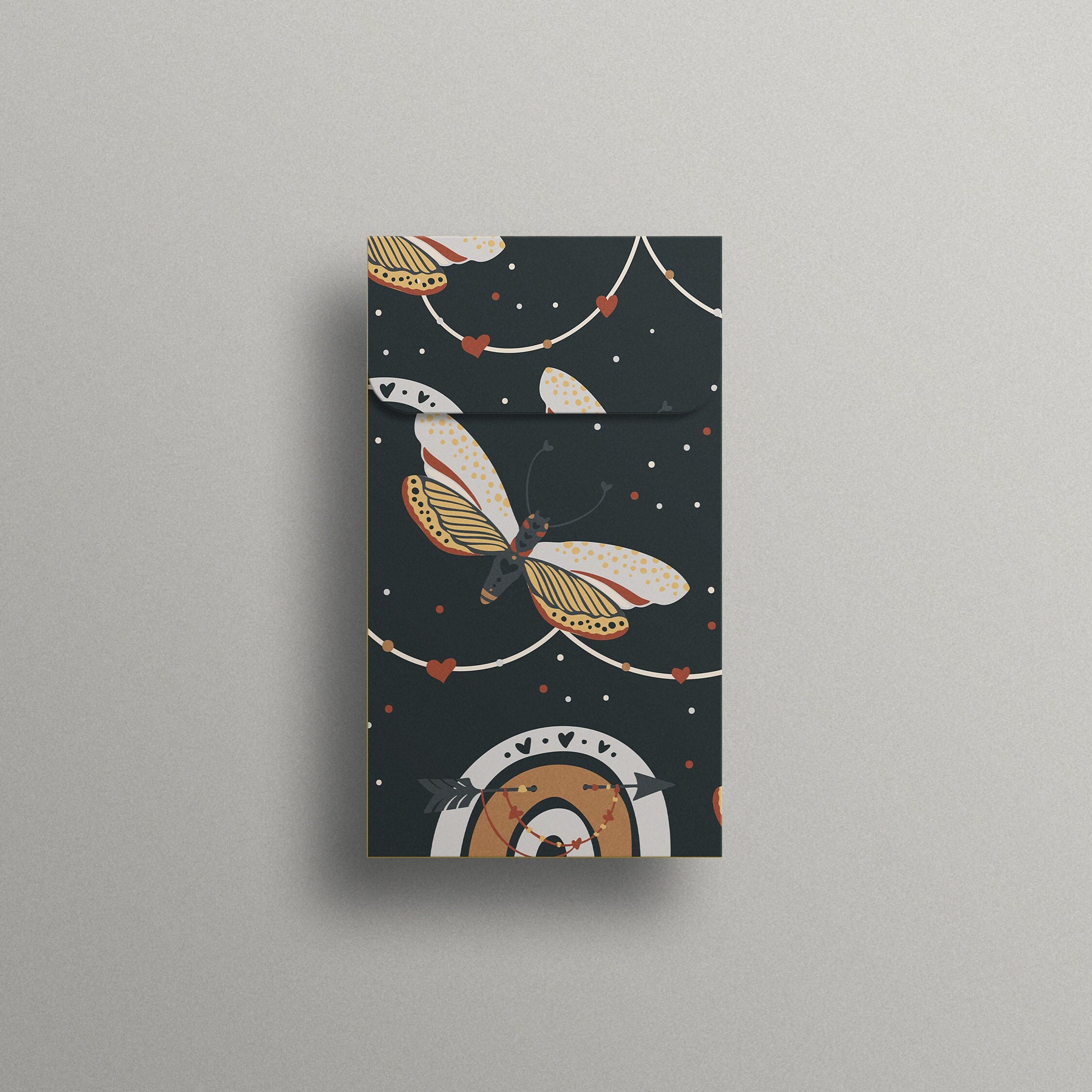 Boho Butterfly Money Envelope Template, Money Savings Challenge ...