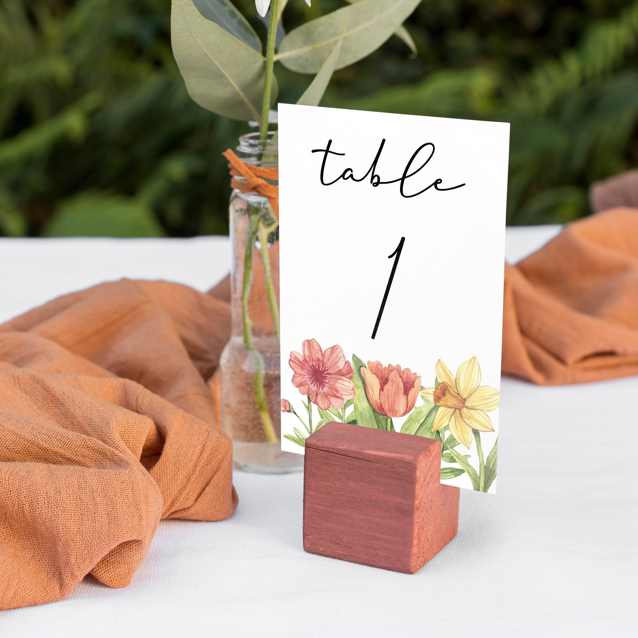 Wedding Table Number SVG PNG Files, Digital Download, Words, Labels ...