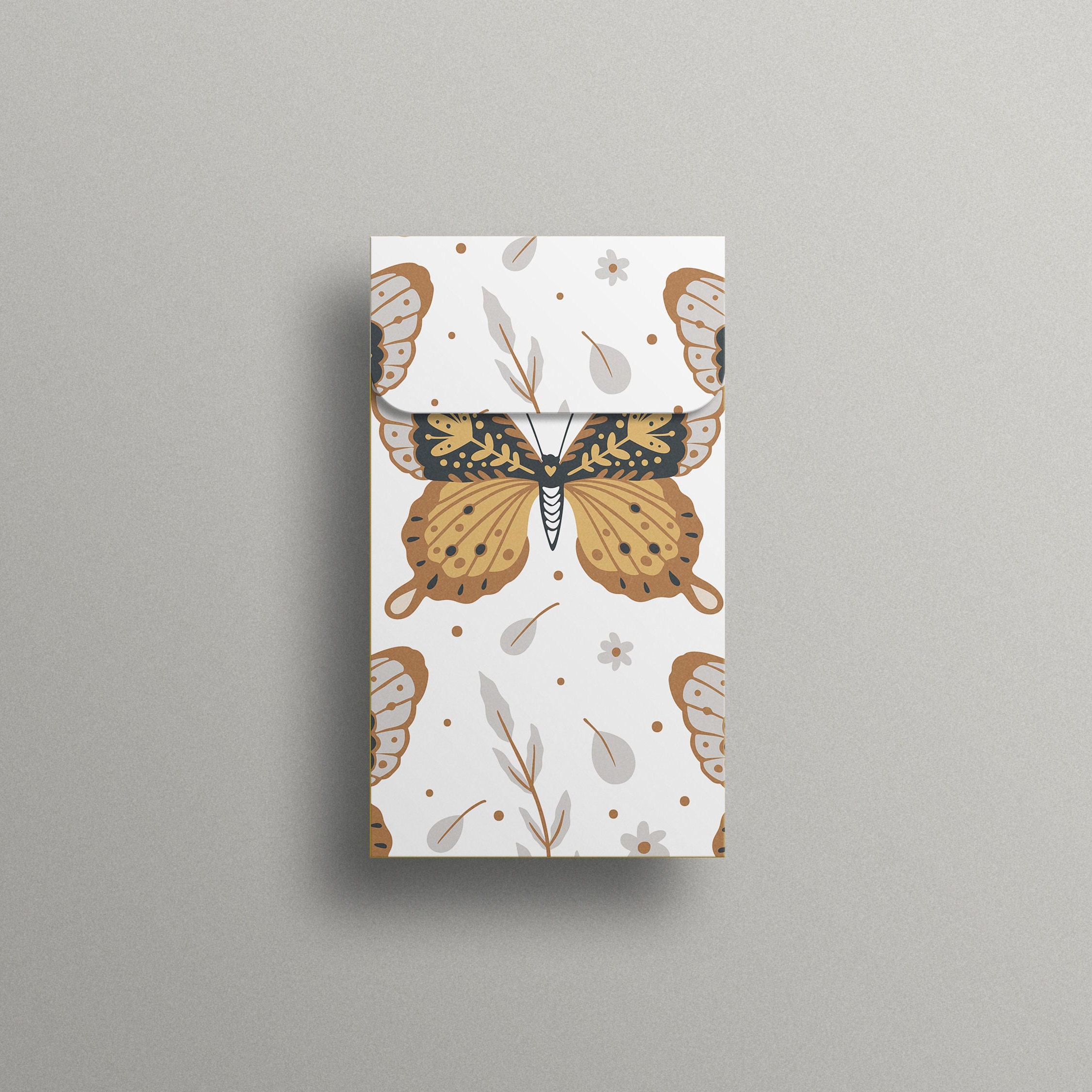 Boho Butterfly Money Envelope Template, Money Savings Challenge ...