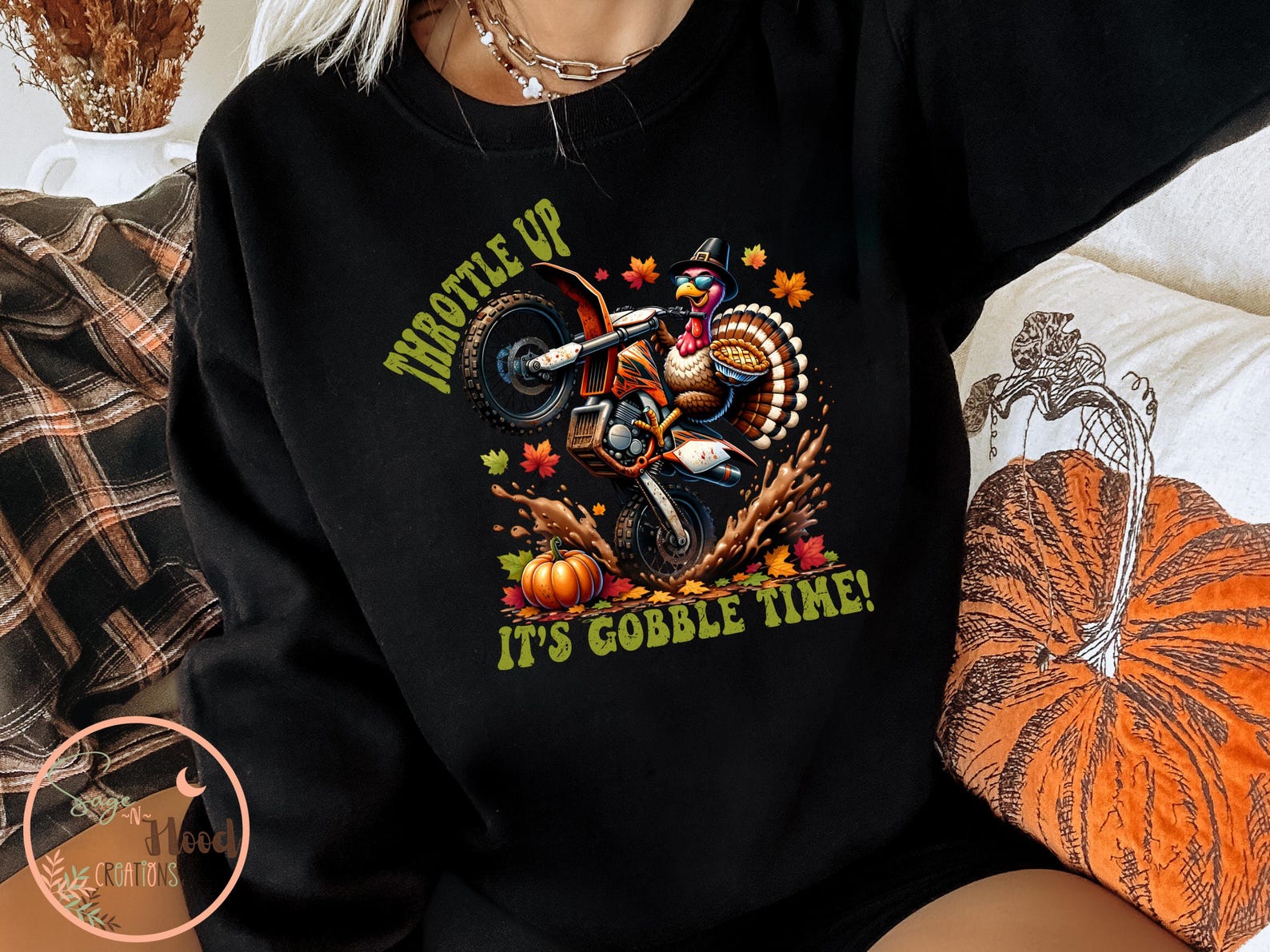 Thanksgiving Turkey Dirt Bike Png,turkey Png,fall Shirt for Kids,gobble ...