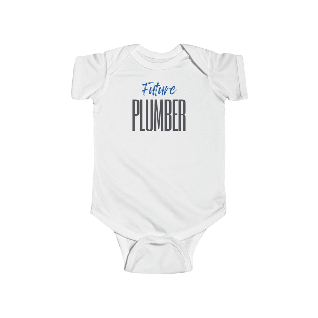 Future Plumber Future Career Future Profession Infant Fine - Etsy