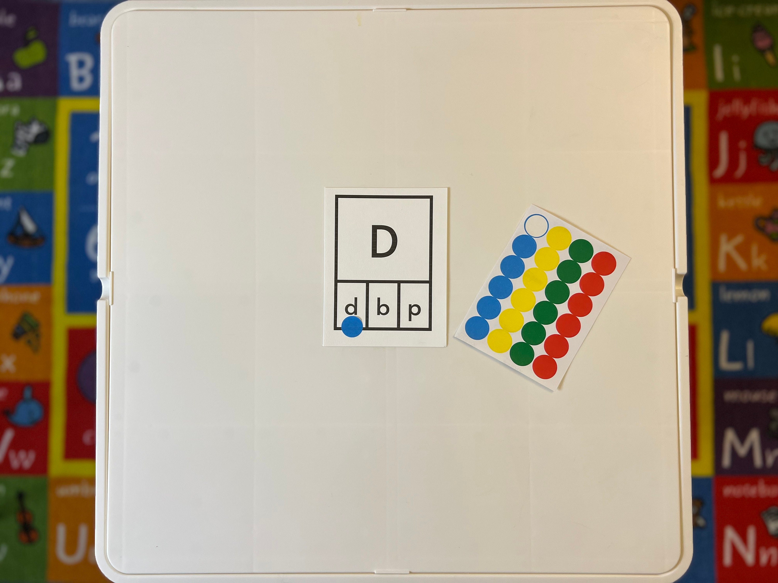 Tarjetas didácticas del alfabeto imprimibles combinación de - Etsy España