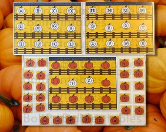 Pumpkin Alphabet - Etsy