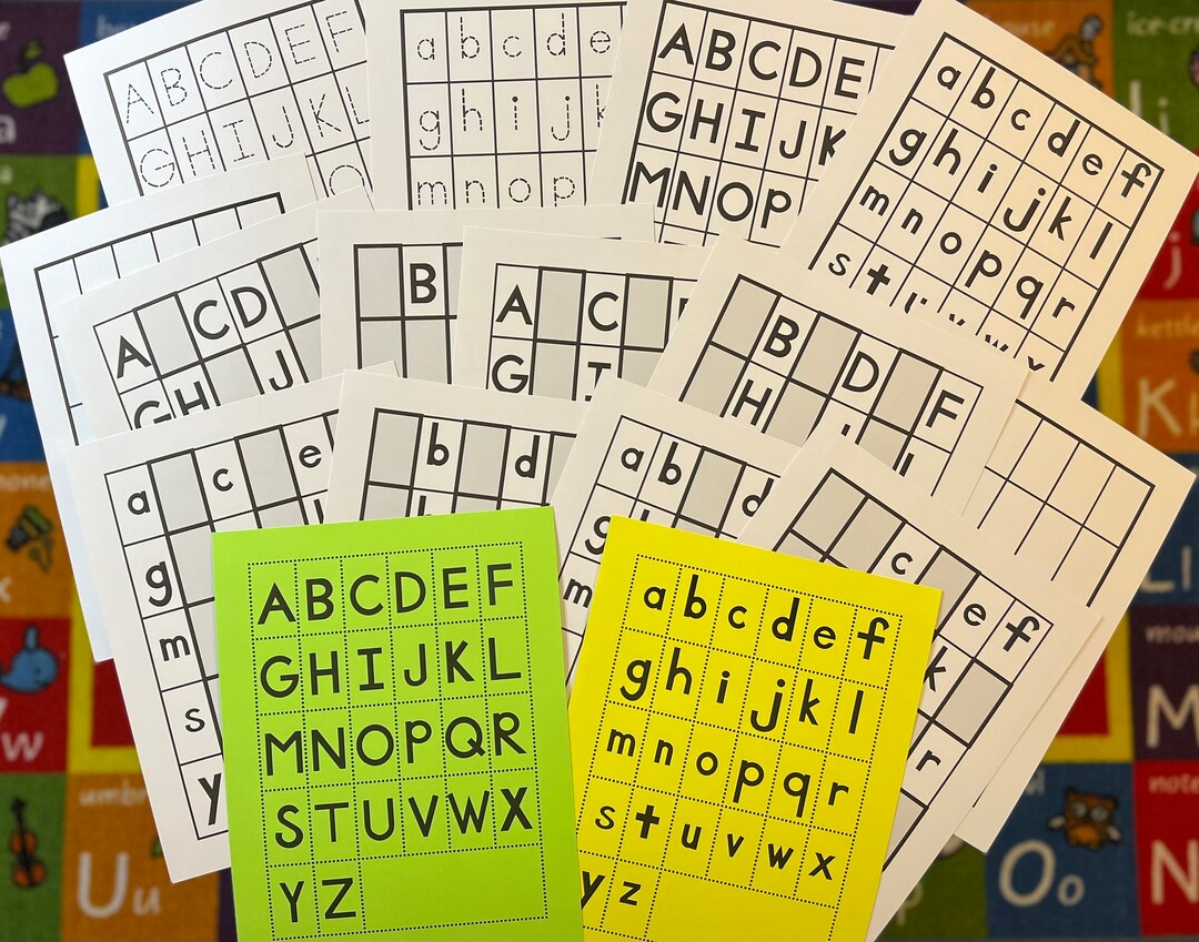 Hojas de trabajo del alfabeto, hojas de trabajo de rastreo de ...