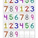 Printable Number Pattern Worksheet, Number Pattern Matching 1-9 ...
