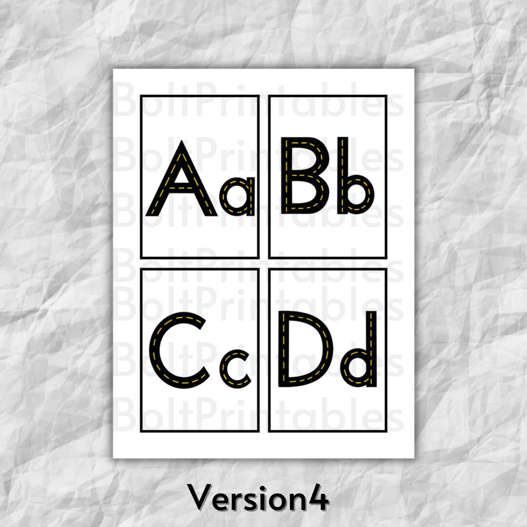 Alphabet Flash Cards, Transportation Road Letters,digital Printable ...