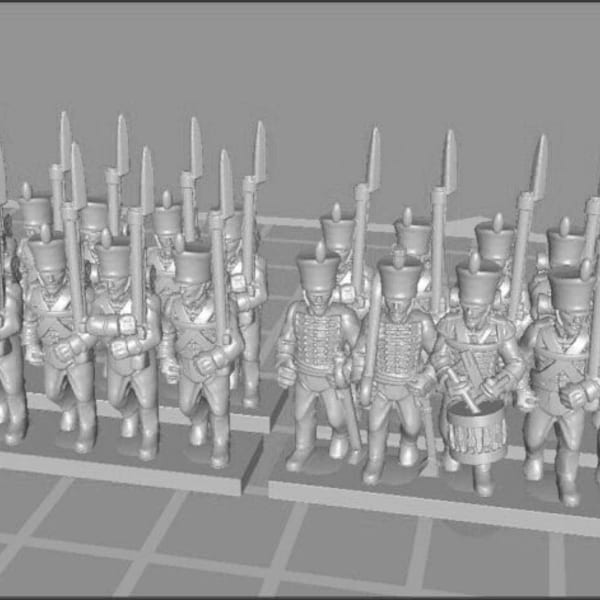 3d Printed Napoleonic Miniatures - Etsy