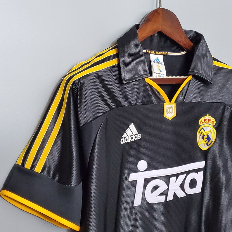 Retro Real Madrid Football Soccer Jersey 98/99 - Etsy