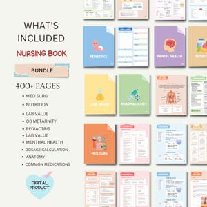 Nursing School Notes Ultimate Med Surg, Pediatrics, Fundamentals ...