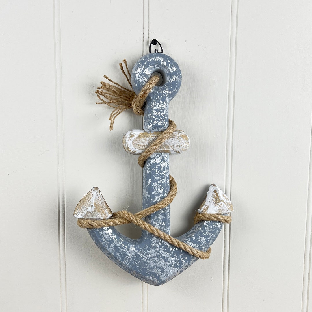 27cm Nautical Ships Boat Anchor Wall Hanging Art Home Bathroom - Etsy