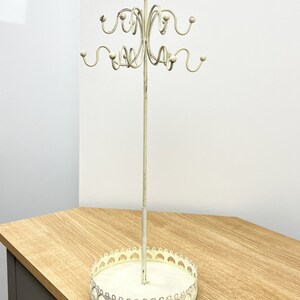 Large Vintage Style Hanging Jewellery Stand Carousel for Necklaces ...