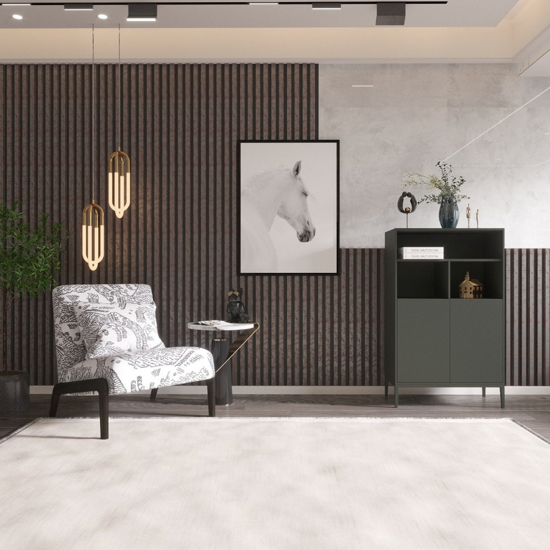 Wooden Wall Cladding, Decorative Wainscoting, Modern Wood Wall Paneling ...