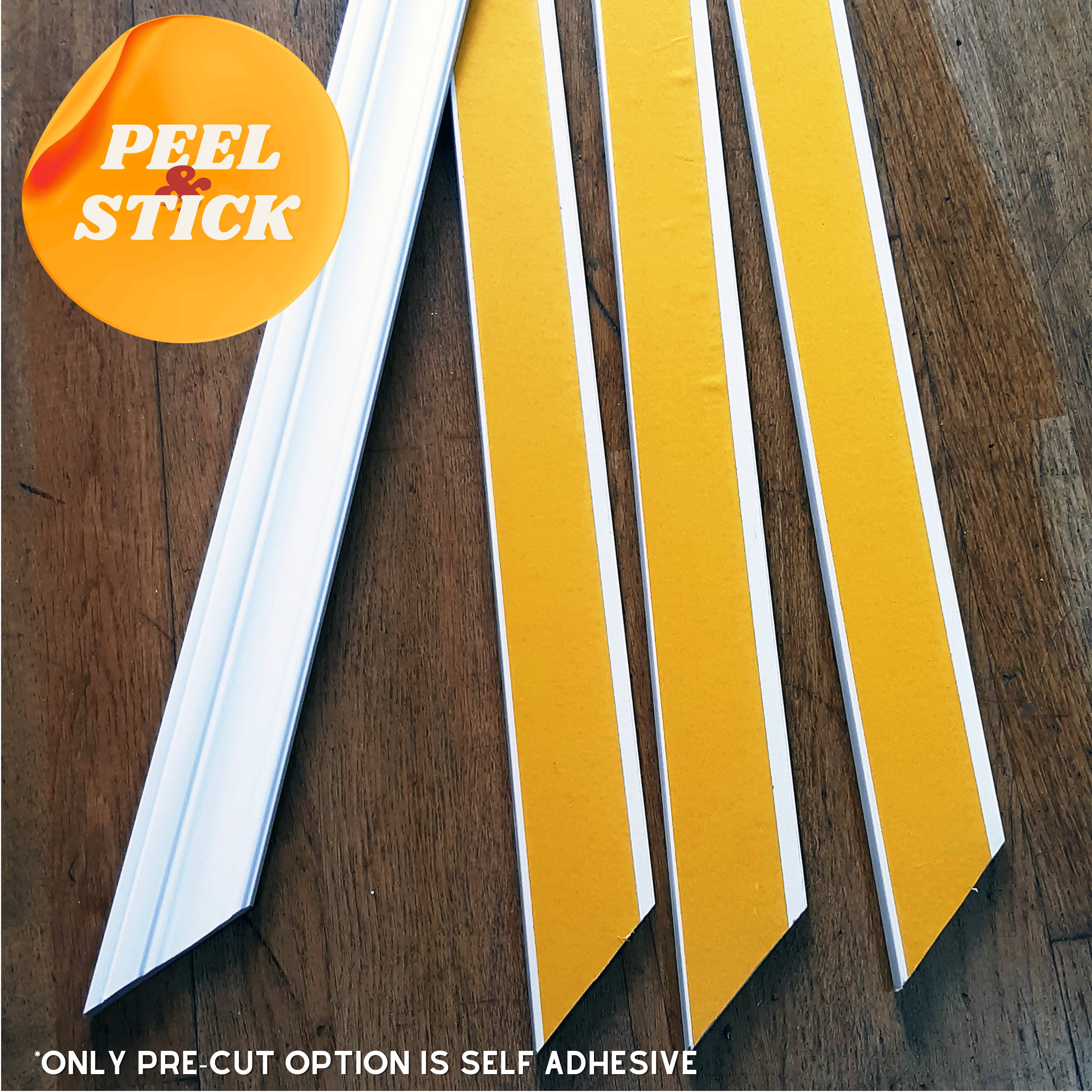 Ready Assemble Wall Molding Kit, Pre-cut 6 Cm Modern Mouldings ...