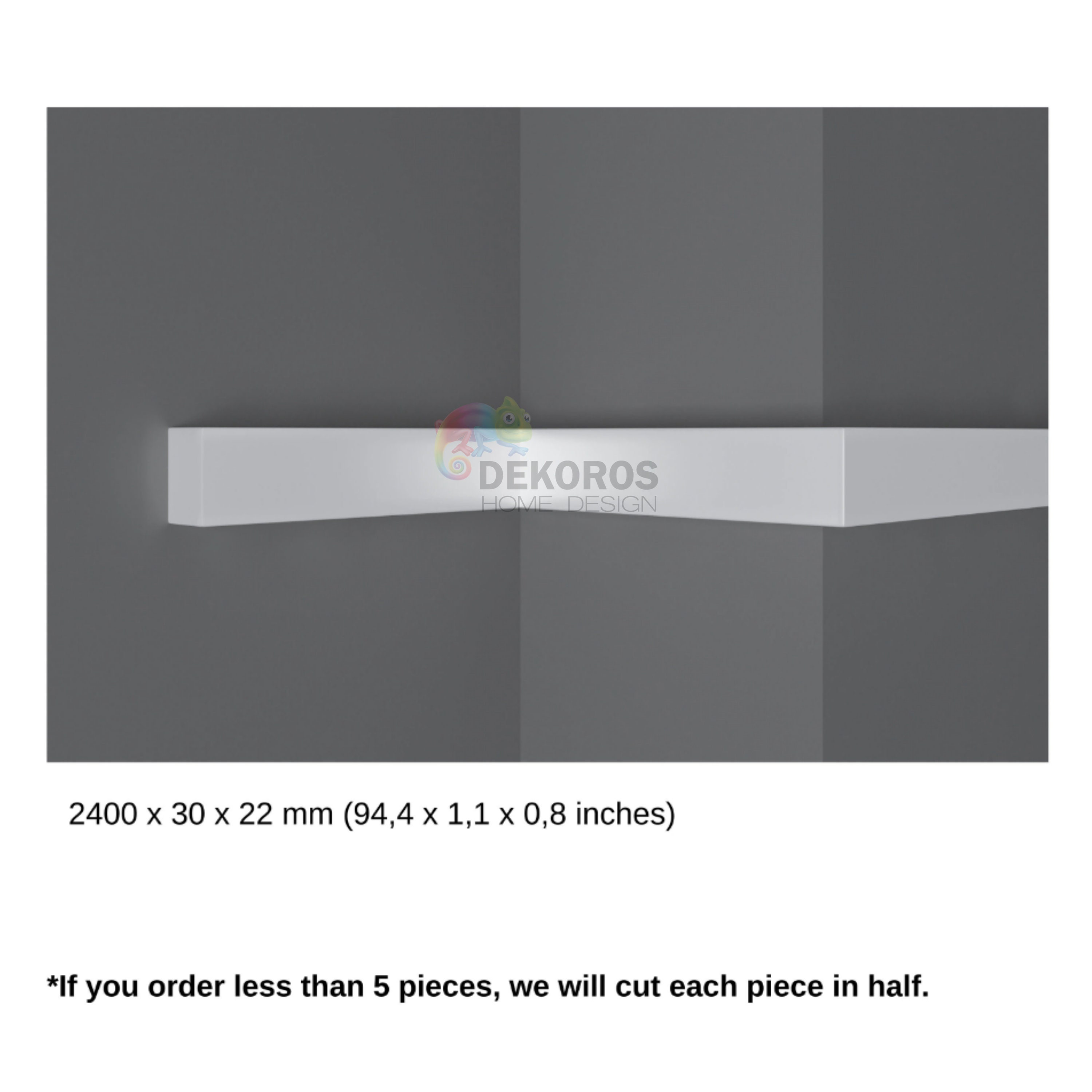 Ready Assemble Pre-cut 3cm Frame Mouldings, Wall Molding Kit, Board ...